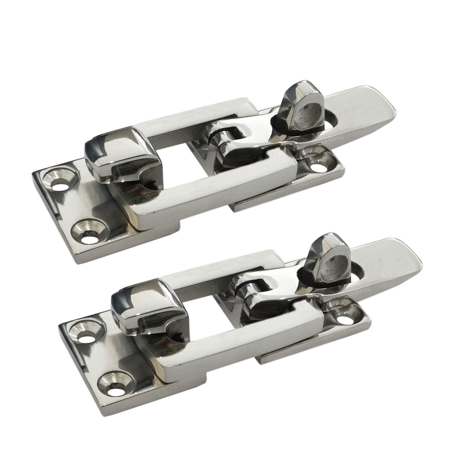 NRC&XRC Heavy Duty 316 Stainless Steel Anti-Rattle Lockable Hold Down ...