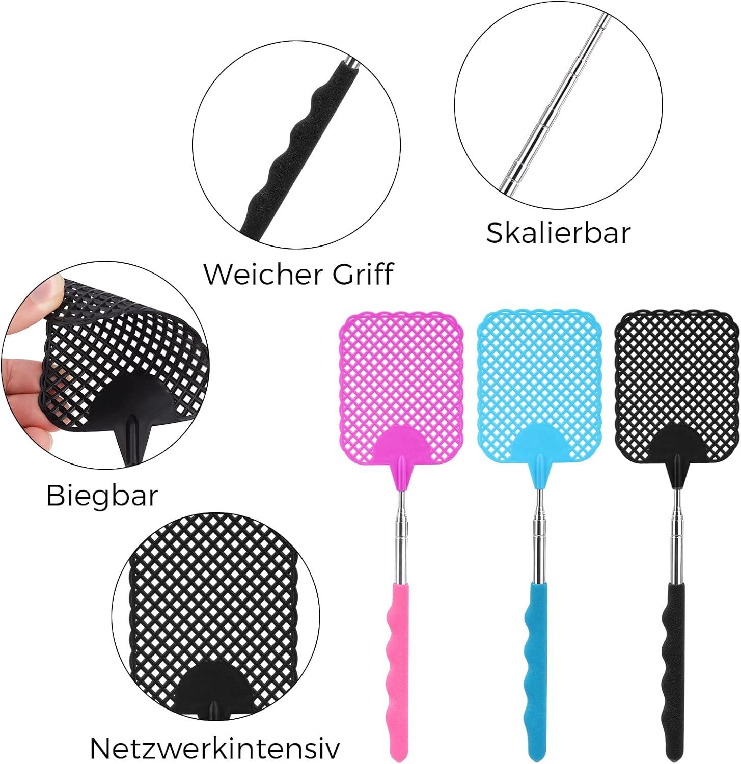Flying Swatter Set - 3 Pieces for Effective Pest Control | Integrated ...
