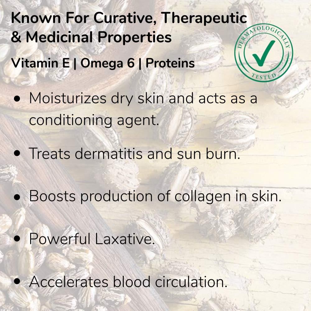 Nature Sure Castor Oil (Arandi Tail) 110ml - Pure Ricinus communis ...