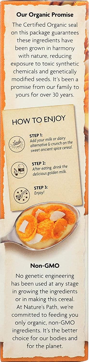 Buy NATURES PATH Organic Golden Turmeric Cereal 10.6 OZ - Healthy ...