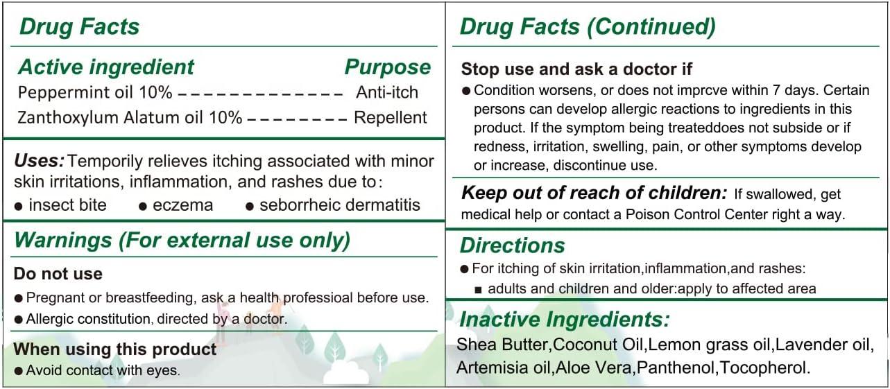 Anti Itch Cream 12-Hour Protection | Prevents Bites & Soothes Itching ...