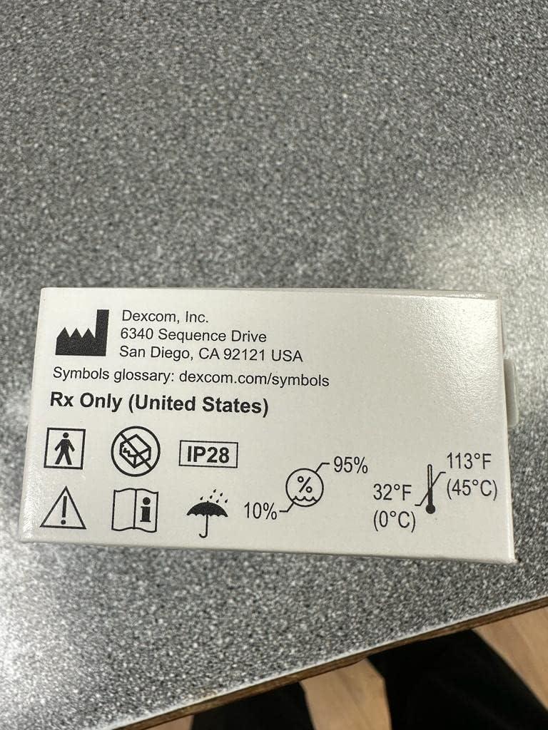 Dexcom One Sensor 3-Pack with Transmitter for Diabetes Monitoring | Buy ...