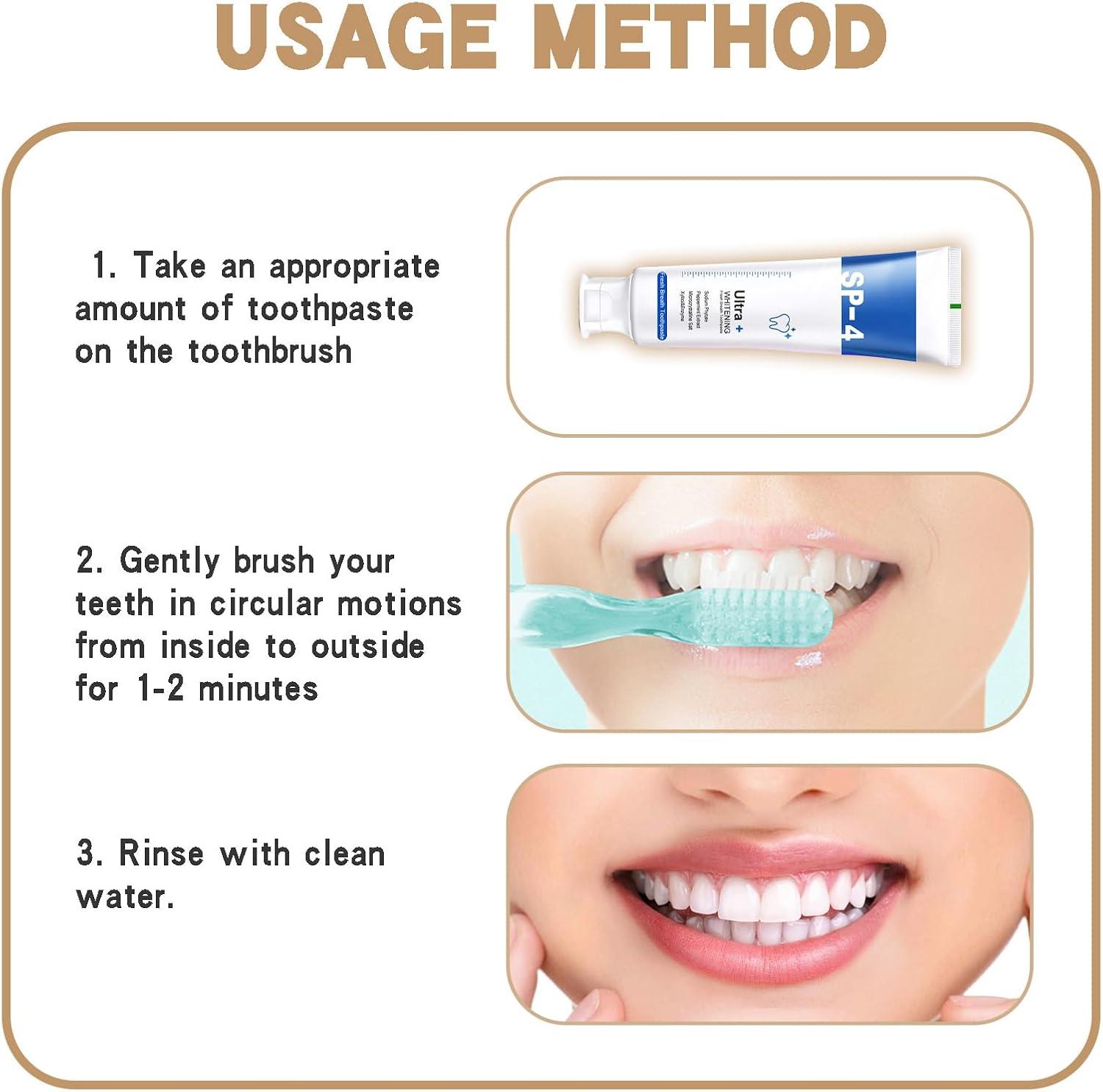 Koahde Probiotic Fresh Breath Toothpaste - SP-4 for Whitening Stain ...