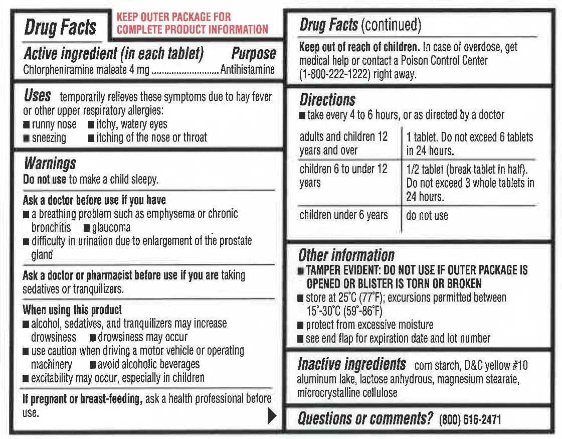 Chlor-Trimeton 4mg Chlorpheniramine Maleate Tablets - 100 Count (6 Pack)
