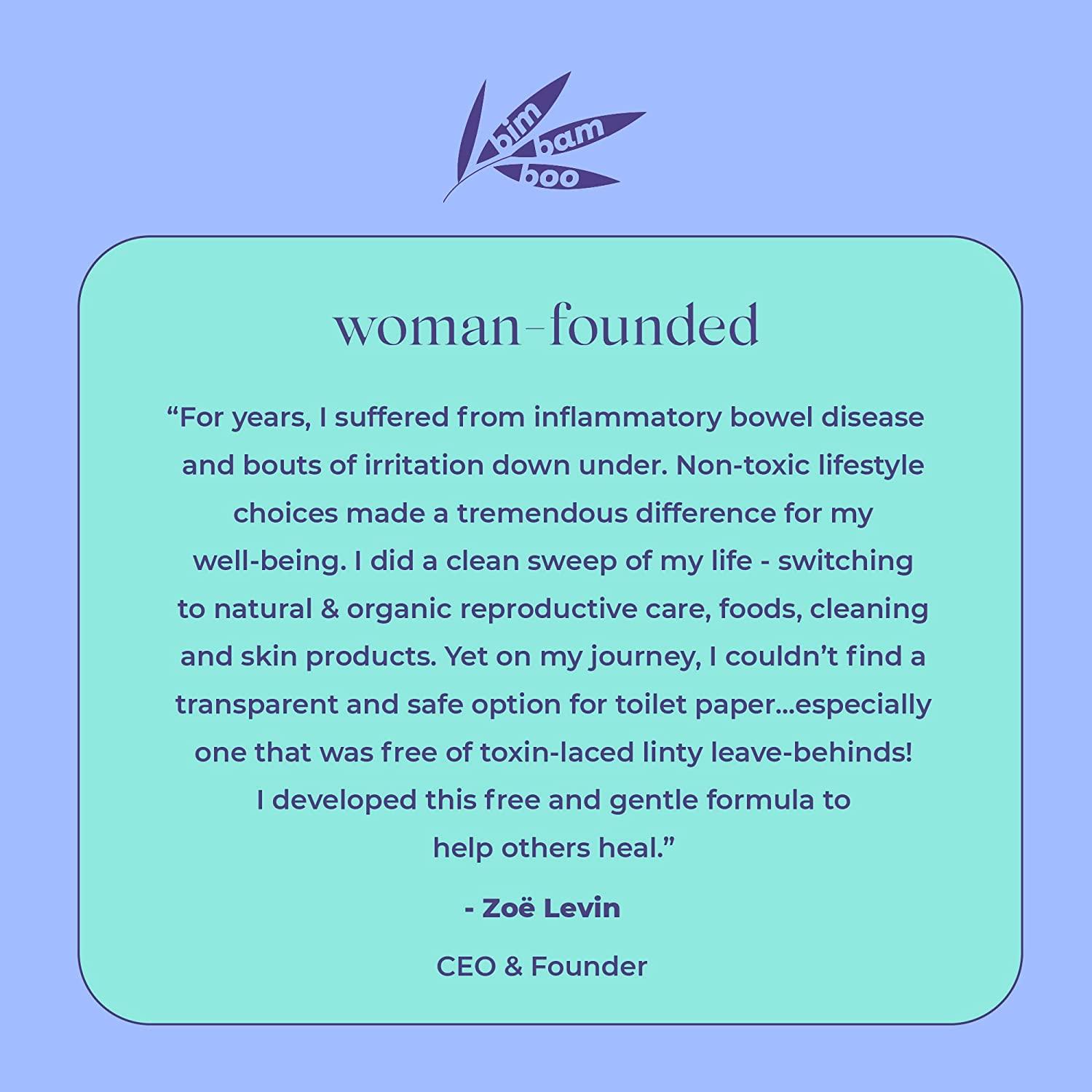 Bim Bam Boo Bath Tissue - 12 Count Eco-Friendly Toilet Paper | Buy Now ...