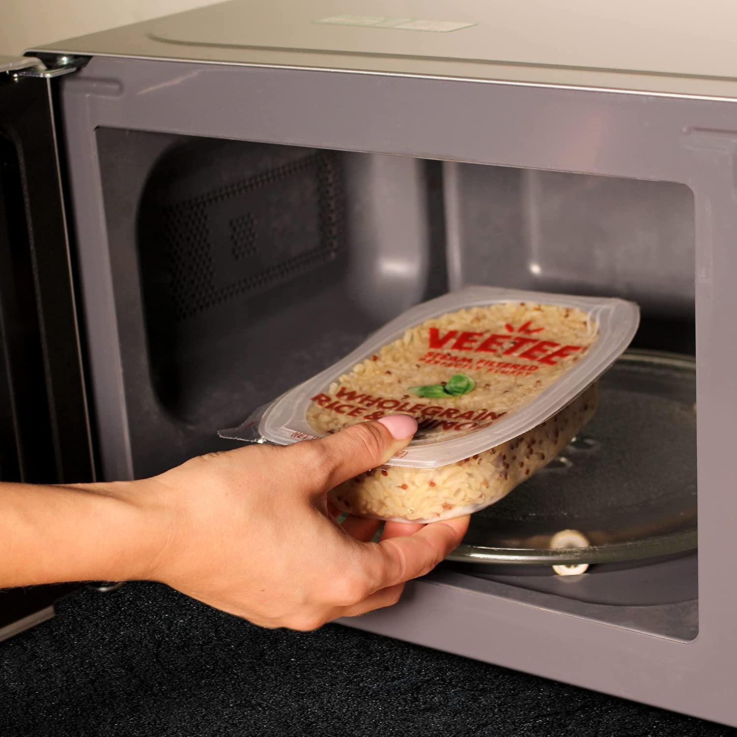 Veetee Whole Grain & Quinoa Rice - Gluten-Free 2 Minute Microwavable ...