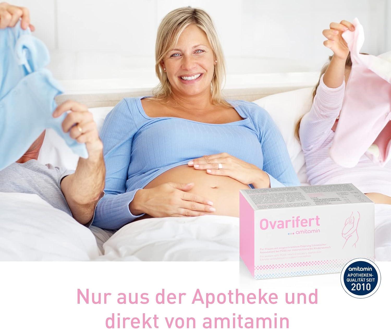 Amitamin Ovarifert Inositol Formula for PCOS - High-Dose 120 Capsules ...