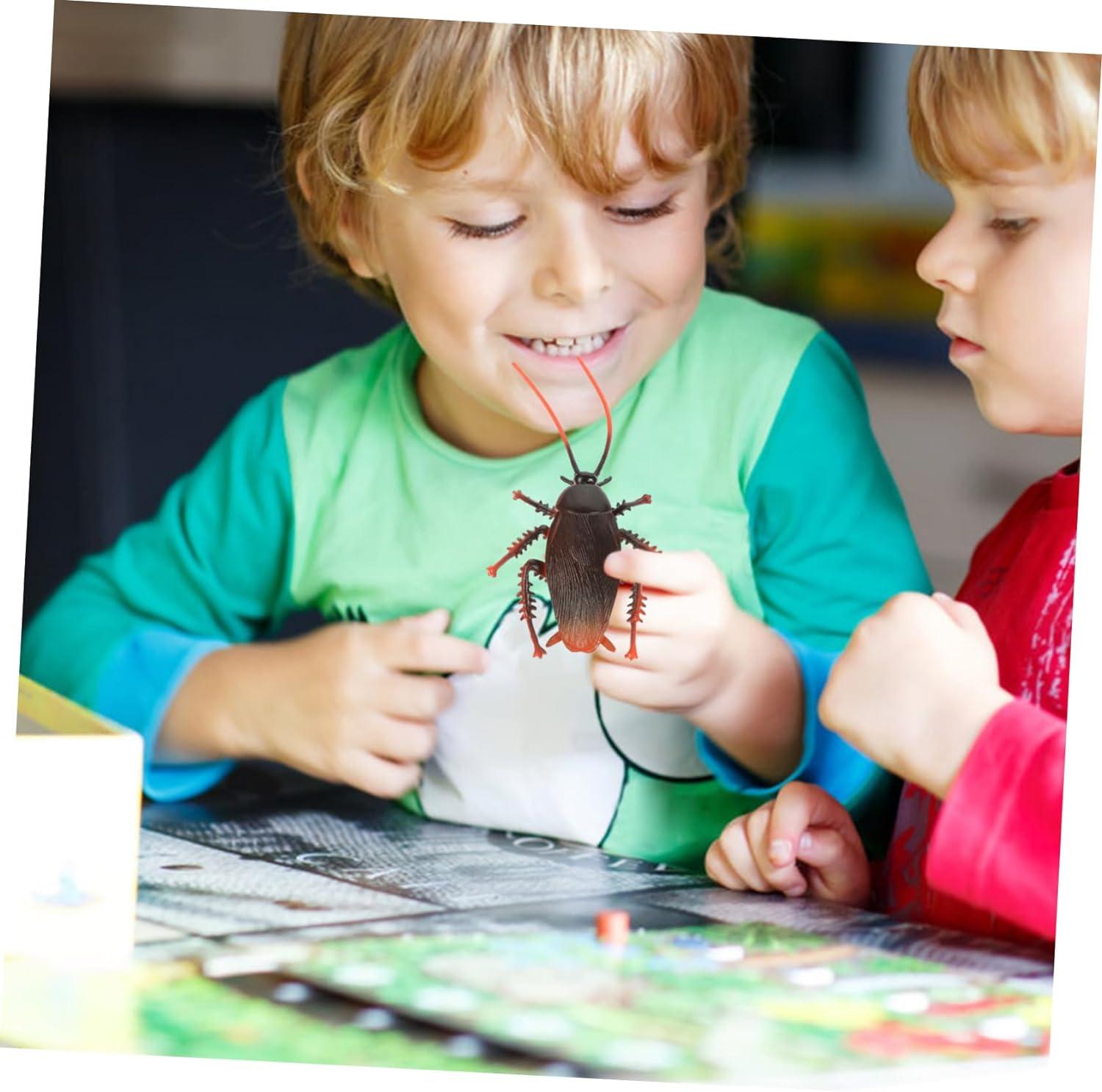 BESTonZON cockroach bug insect Realistic Roaches Toys Toy game props ...