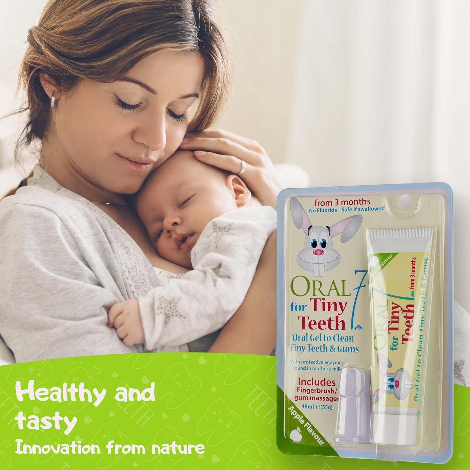 Oral7 Tiny Teeth Toothpaste for Babies | Enzymes from Mother's Milk ...