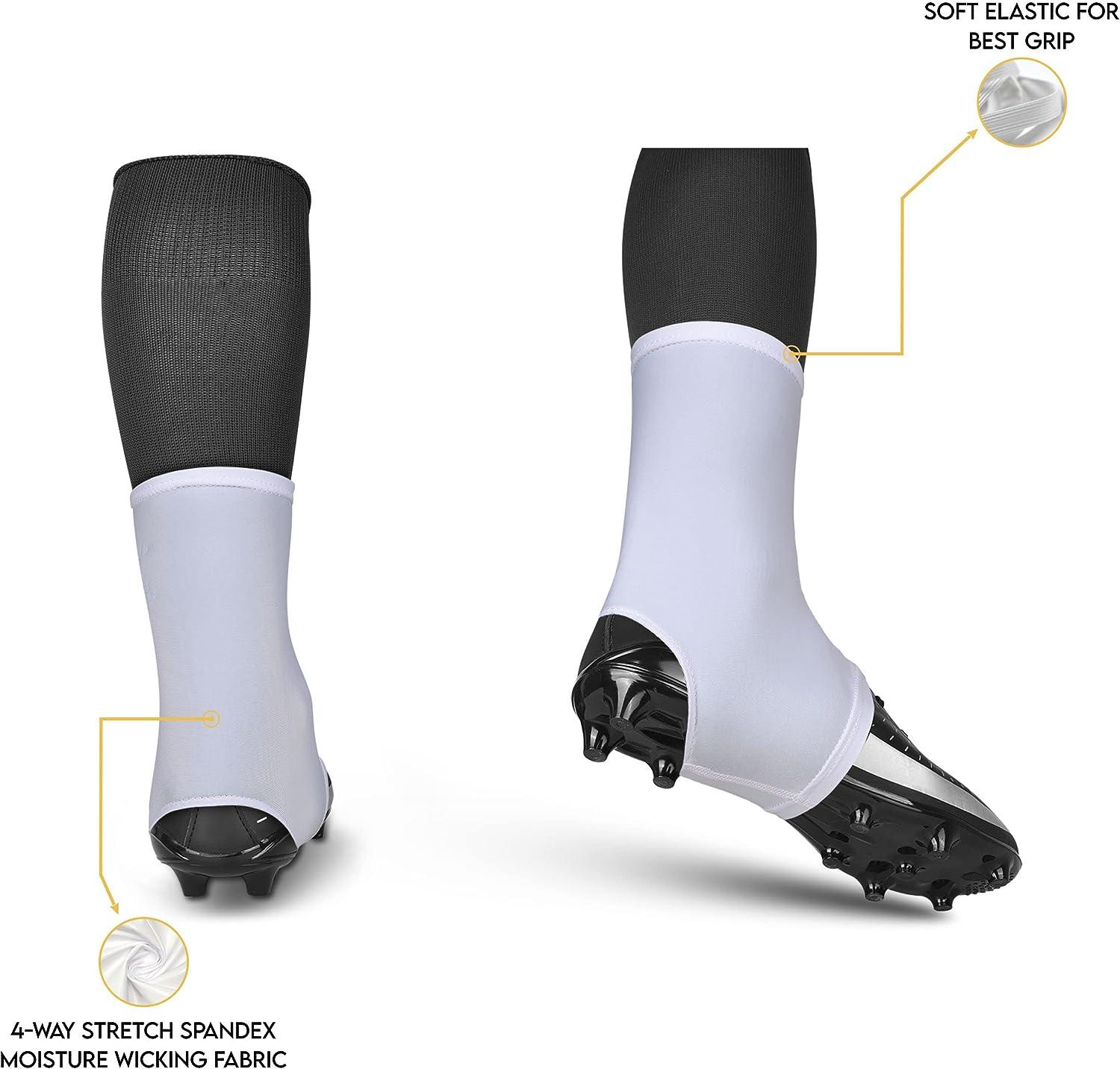 Exxact Sports White X-Large Cleat Covers for Football, Soccer, and ...