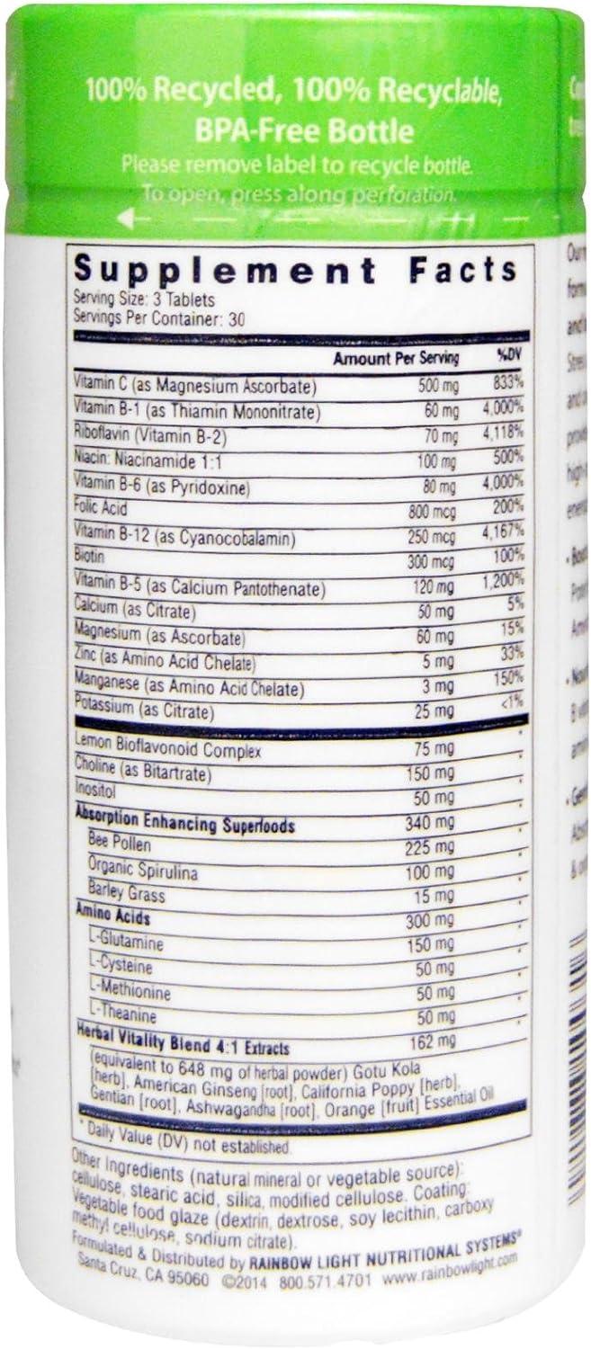 Rainbow Light Complete B Complex - Essential B Vitamins for Energy & Wellness | Buy Now with ...