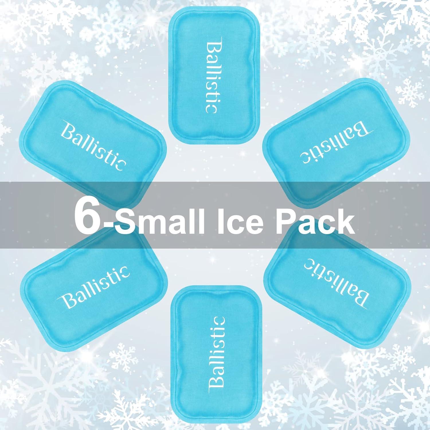Small Ice Packs - Hot & Cold Gel Packs for Injuries, Headaches, Wisdom ...