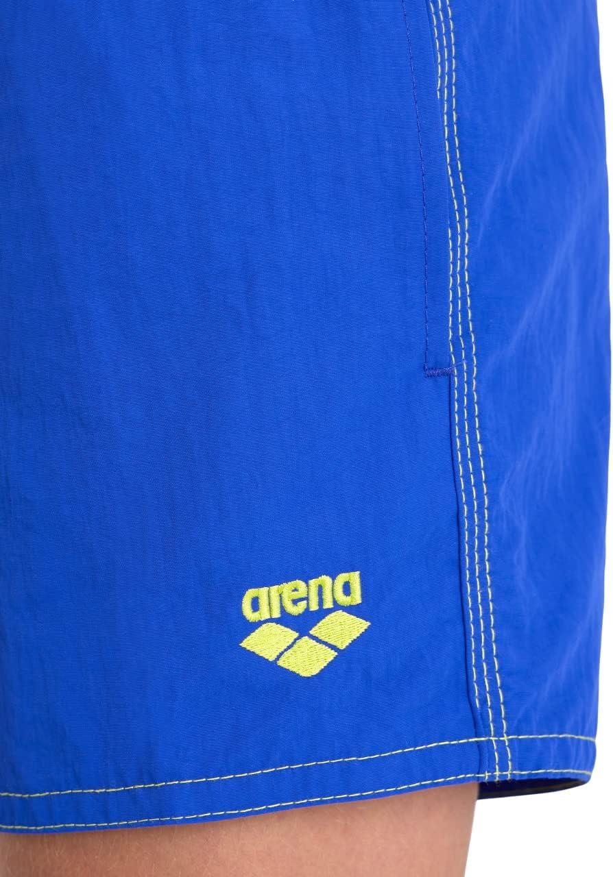ARENA Boys Bywayx Youth R Swim Trunks 152 - Neon Blue & Soft Green ...