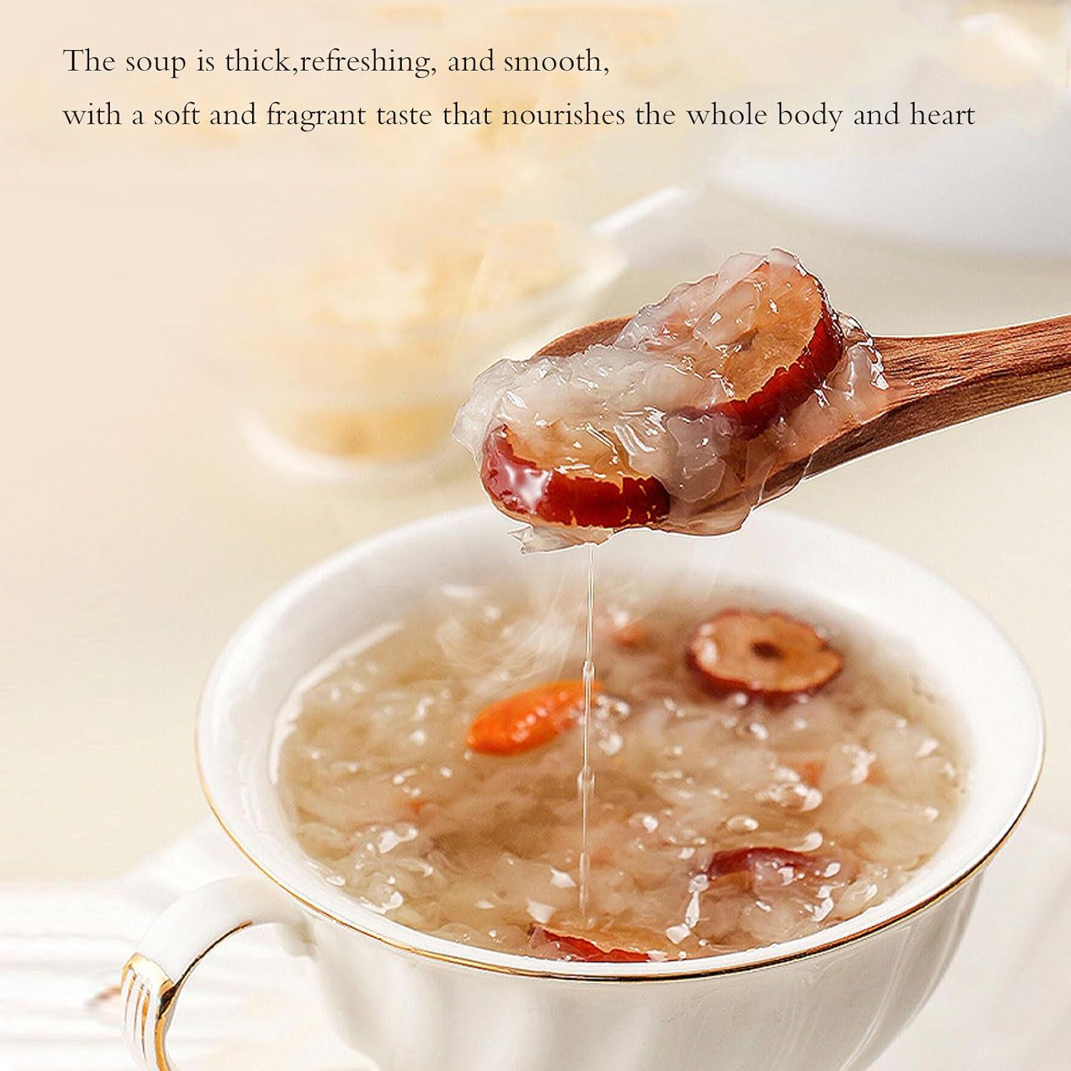 how to cook dried snow fungus