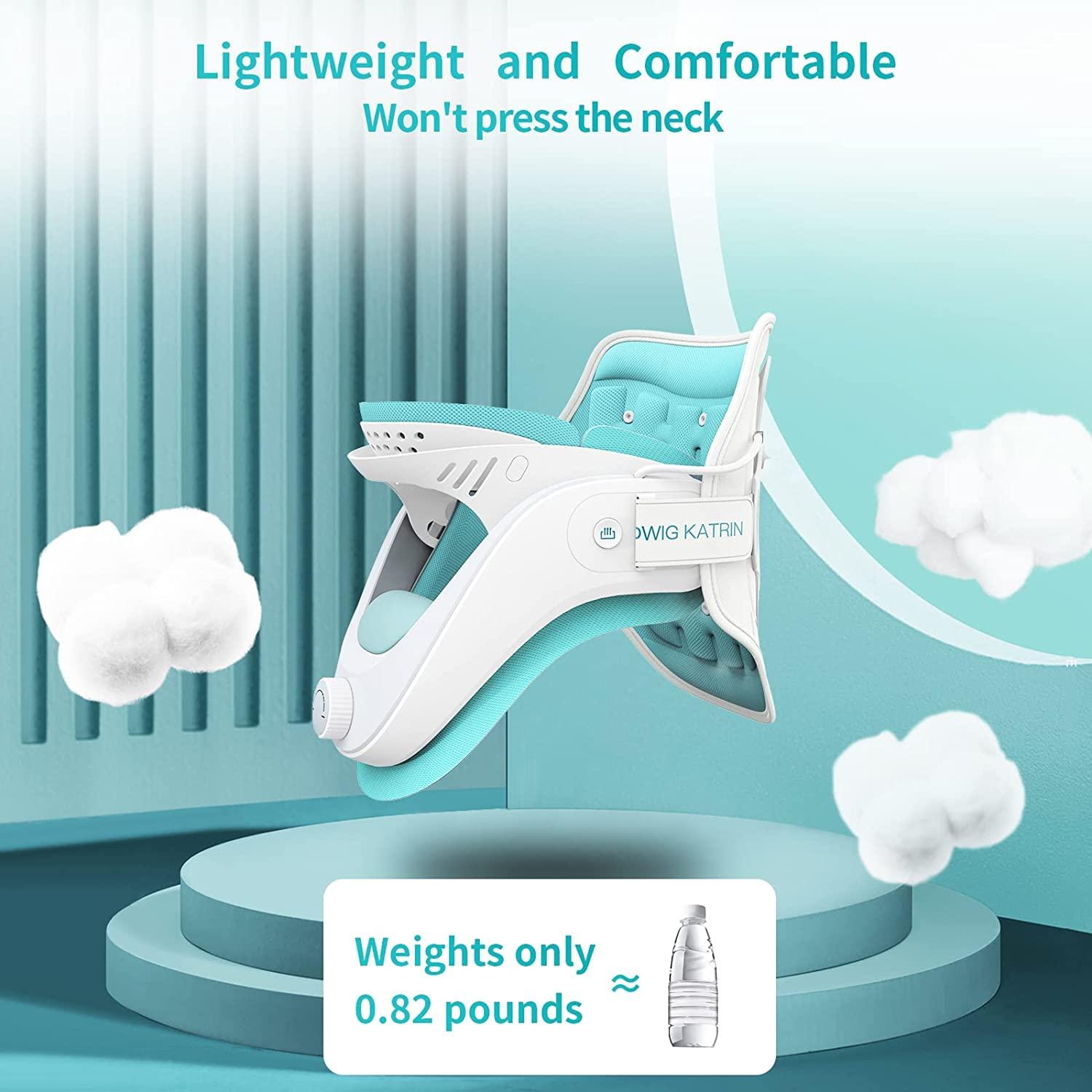 H2 Life Cervical Neck Traction Device - Adjustable Ergonomic Neck ...