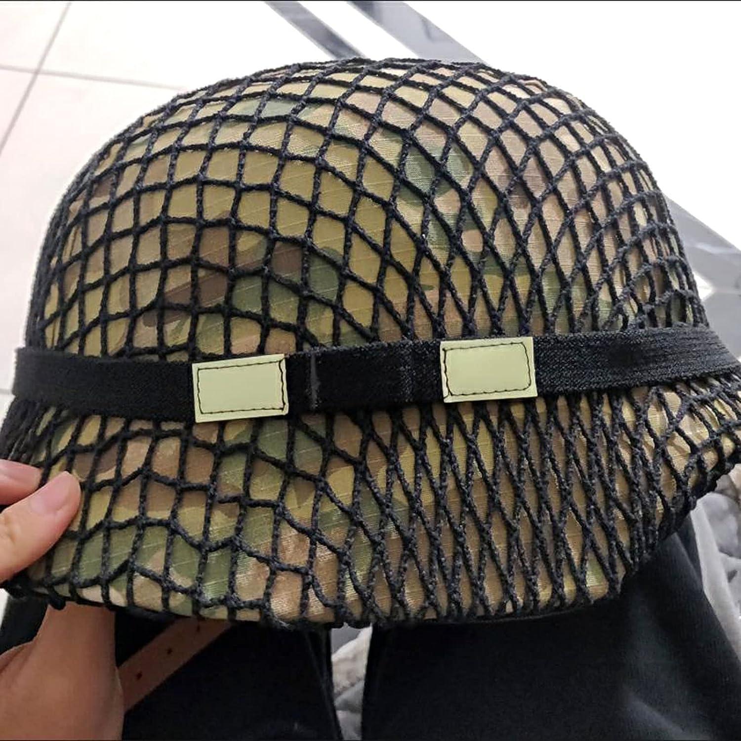 Helmet Net - Thicker Nylon Camouflage Cover for M1 M35 M88 MK1 MK2 ACH ...