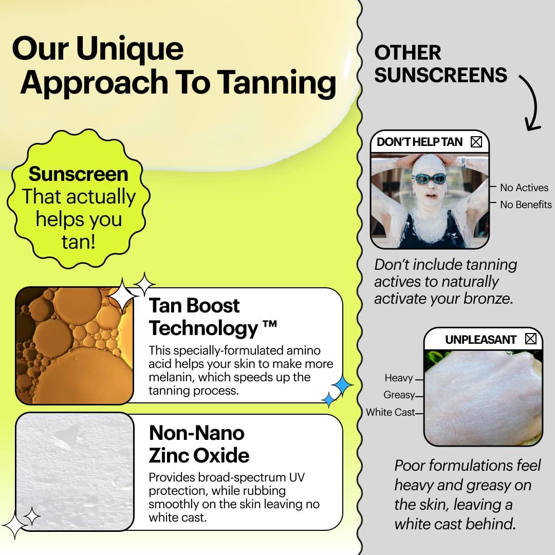 TROPIC LABS Smart Screen Mineral Tanning Sunscreen SPF 22 - Natural ...