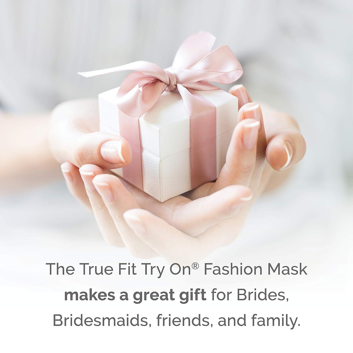 True Fit Try On Fashion Mask - Disposable Cosmetic Mask with Eyeholes ...