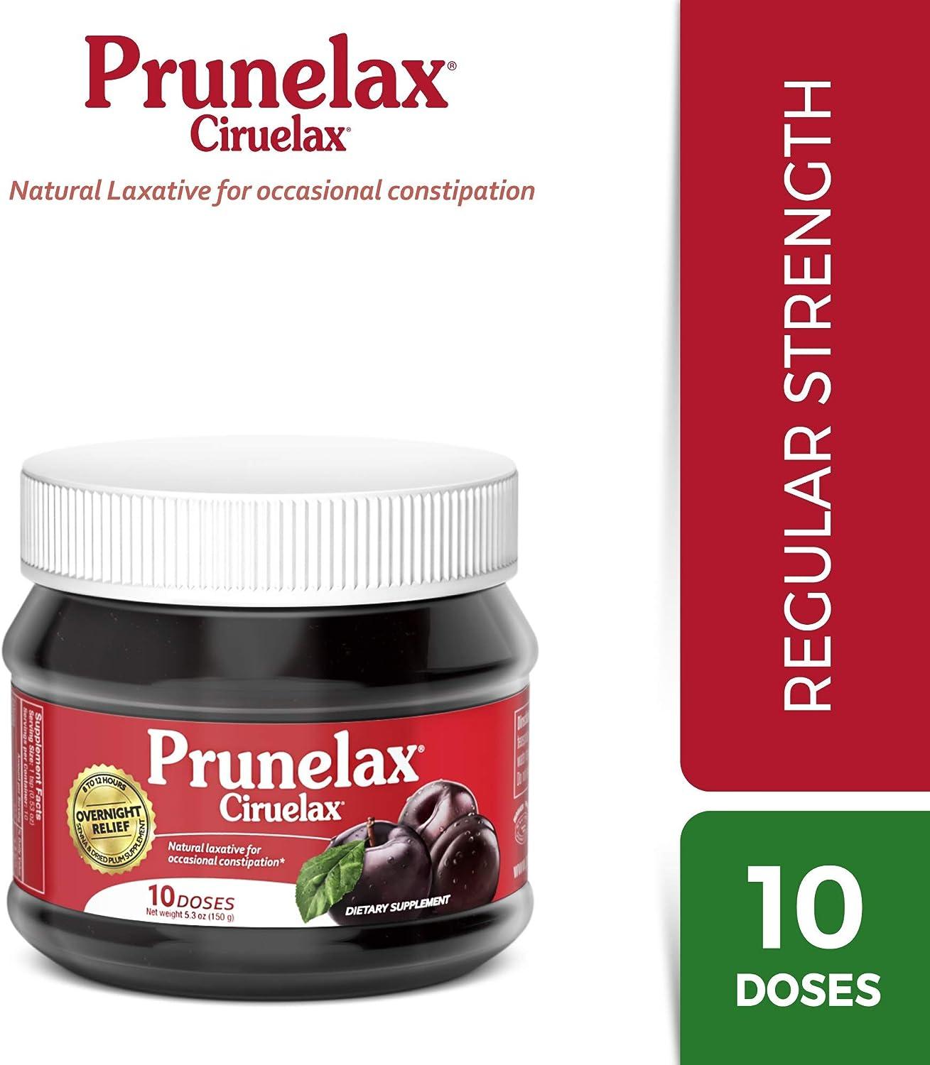 Prunelax Ciruelax Natural Laxative Jam 5.3 oz - Occasional Constipation ...