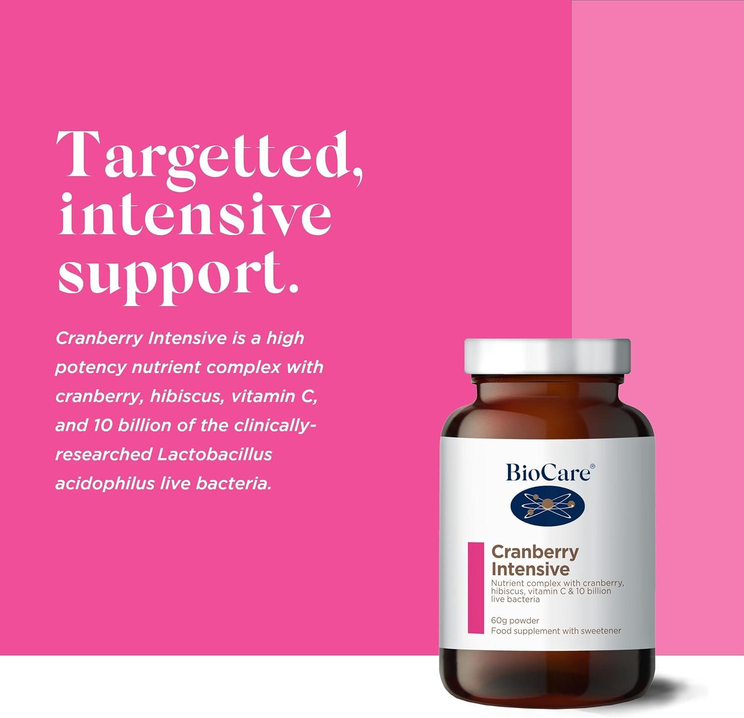 BioCare Cranberry Intensive | Nutrient Complex with Cranberry, Hibiscus ...