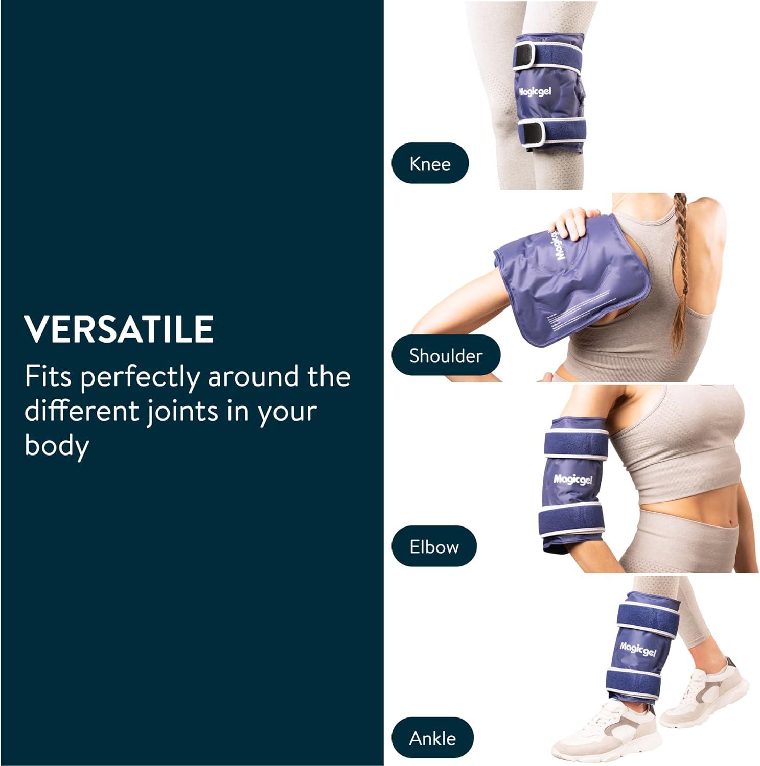 Magic Gel Elbow Ice Pack Wrap | Reusable & Adjustable Arm Sleeve for ...