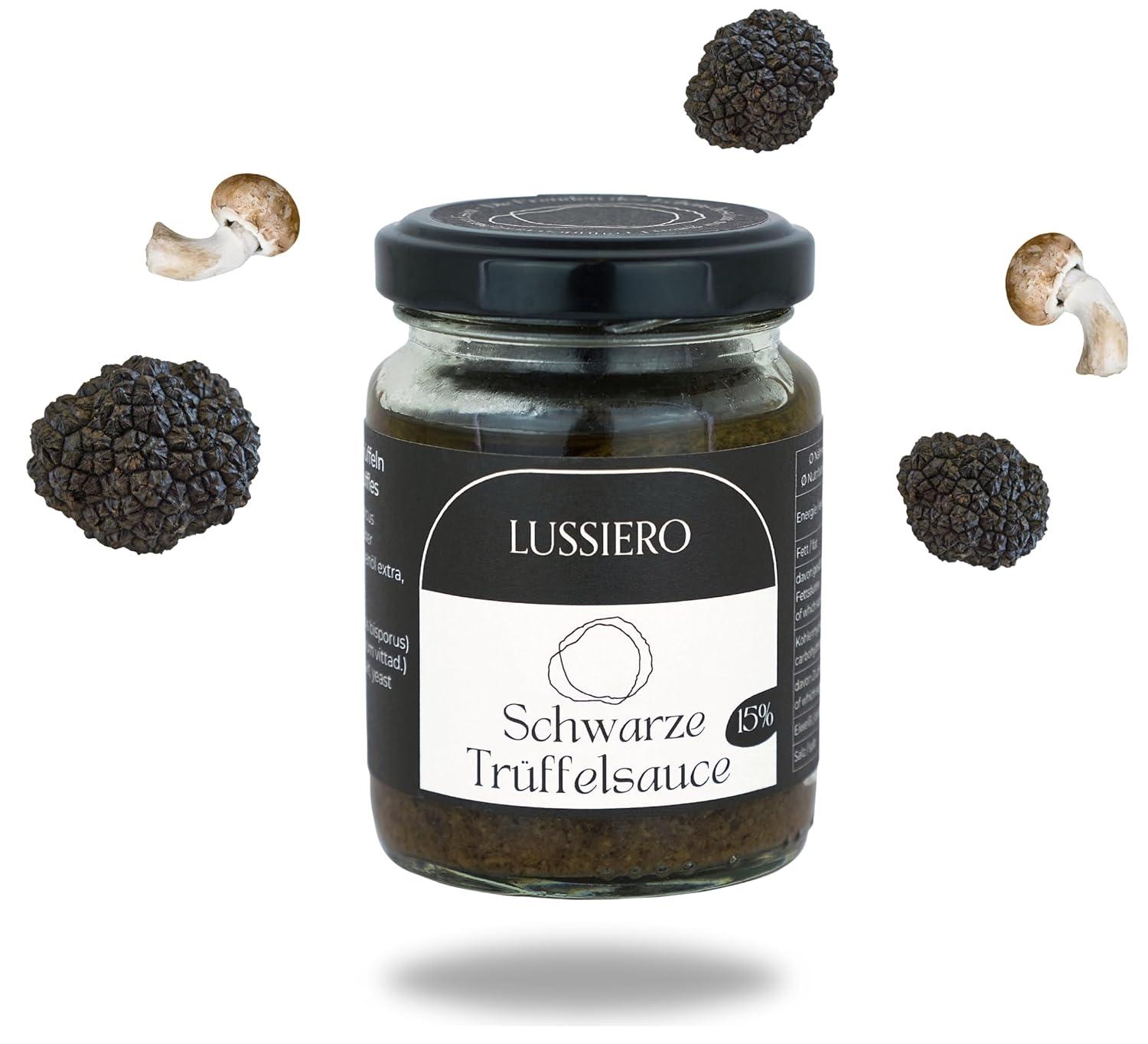 Pack of 6 Lussiero Premium Truffle Sauce - 15% Real Black Summer ...