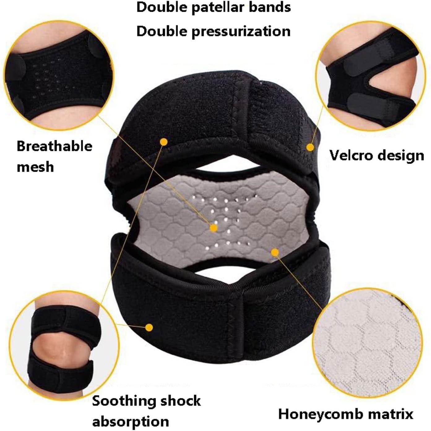 FCSHFC Patella Knee Brace Stabilizer - Men & Women Arthritis Support ...