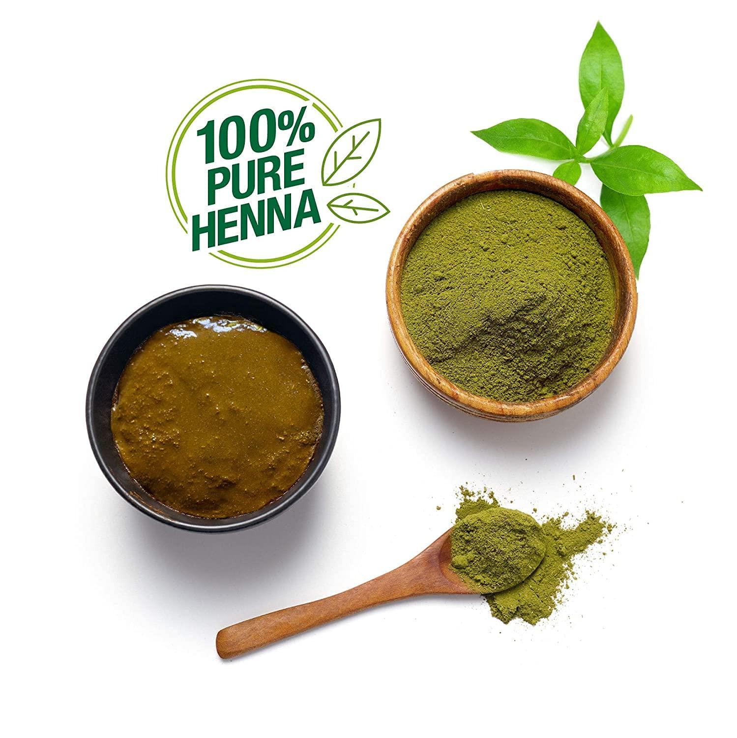 Godrej Nupur Henna 120g x 3 Packs - Natural Hair Color with 9 Herbs ...