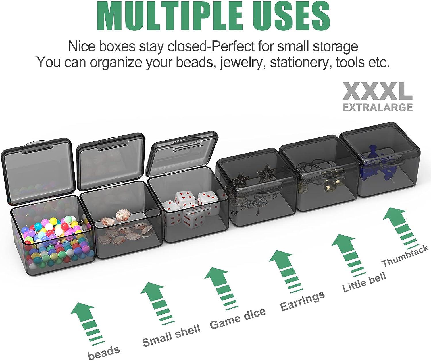 DOHIMGIO 30-Pack Stackable Plastic Organizer Containers with Lids ...