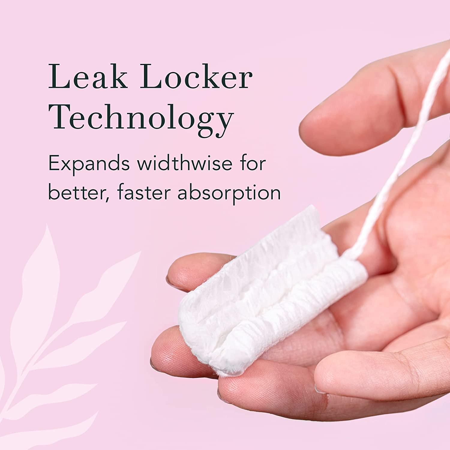 Rael Organic Cotton Unscented Tampons - Regular Absorbency, 32 Count ...