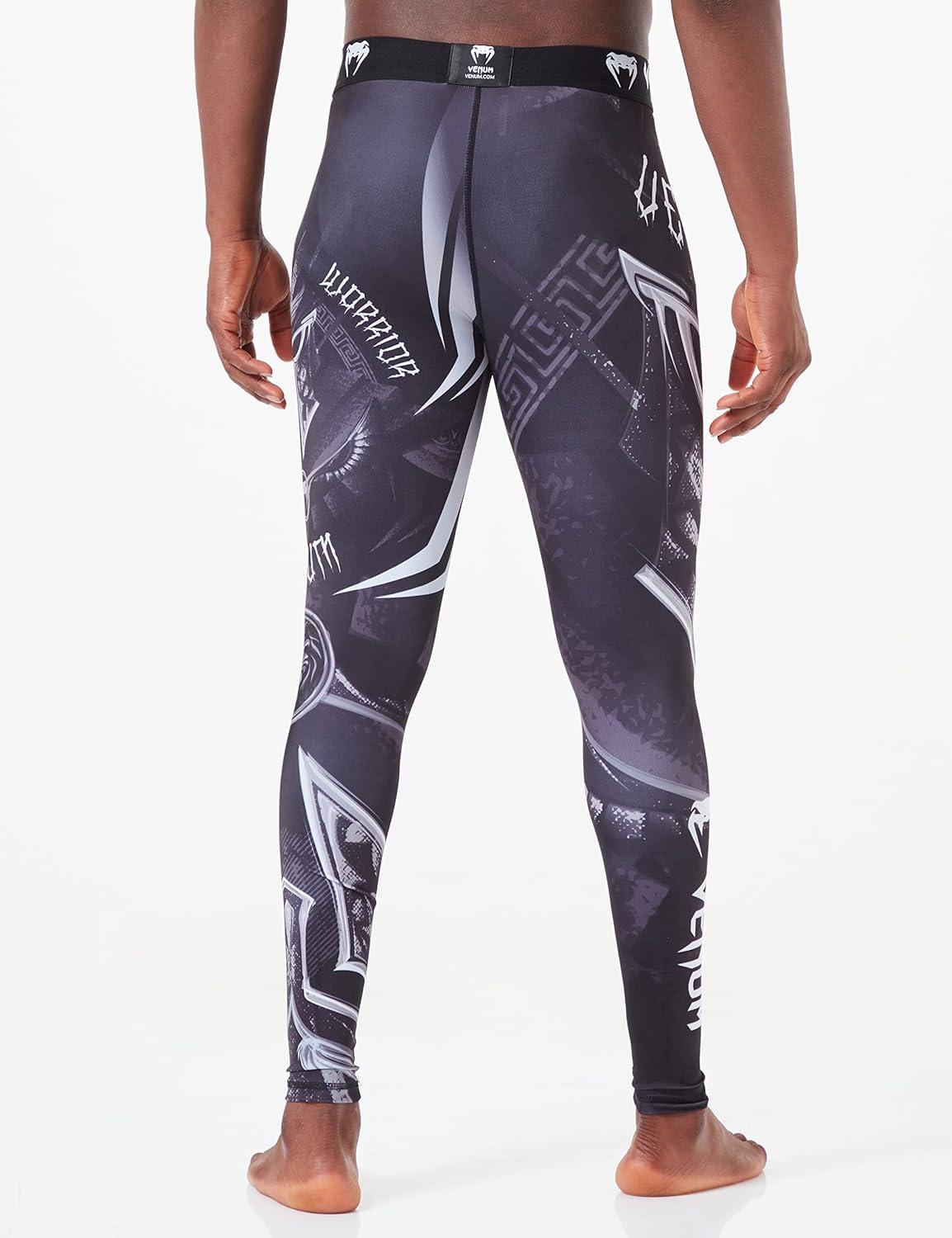 Venum Men's Gladiator 3.0 Compression Pants XL - Black/White ...