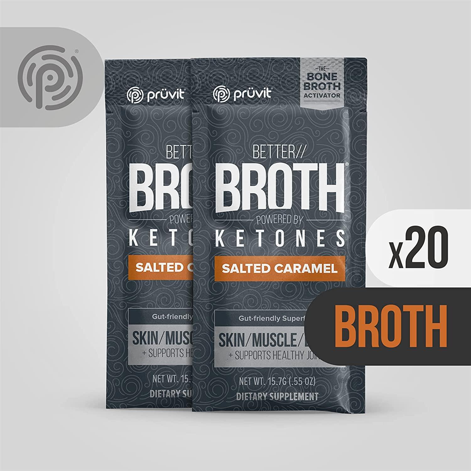 Pruvit Better Broth Salted Caramel - Joint Support, Muscle Recovery ...