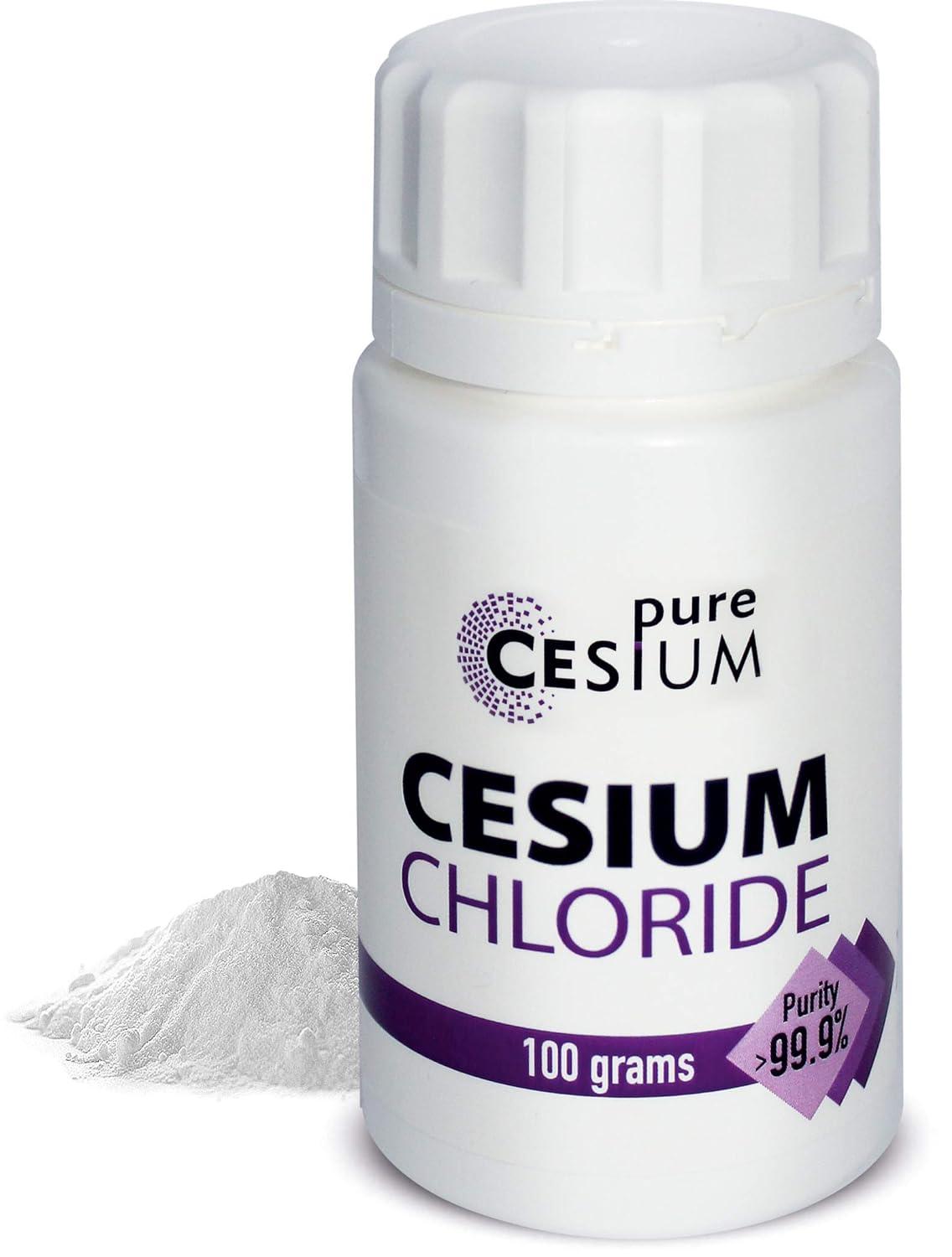 Pure Cesium Chloride CsCl 100g Crystal Powder | 99.99% Purity ...