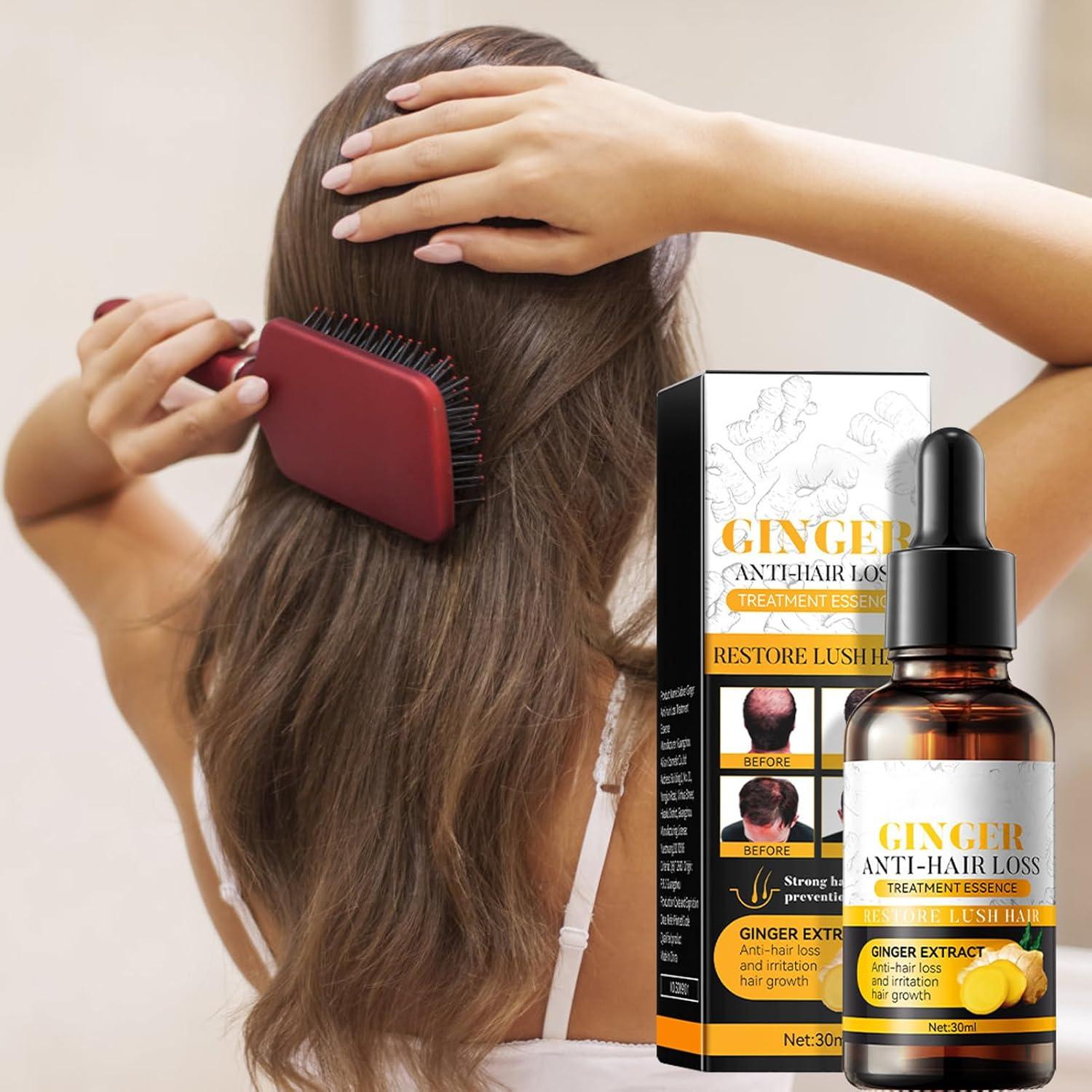 Natural Hair Regrowth - Hair Loss Treatment Volume & Root Booster 30ml ...
