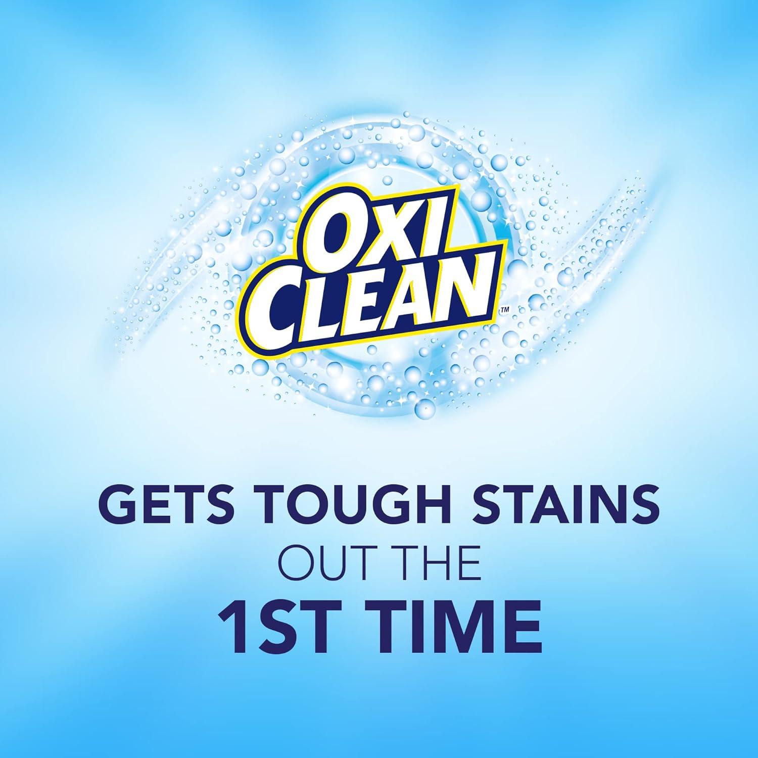 OxiClean White Revive Enzyme Laundry Stain Remover Powder Effective on ...