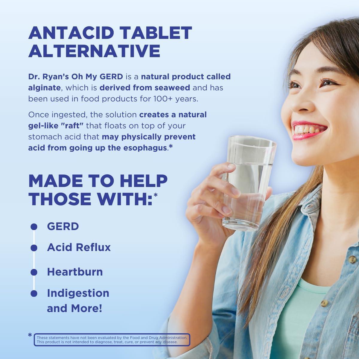 Buy Dr. Ryan's Oh My GERD - Natural Antacid & Digestive Support for ...