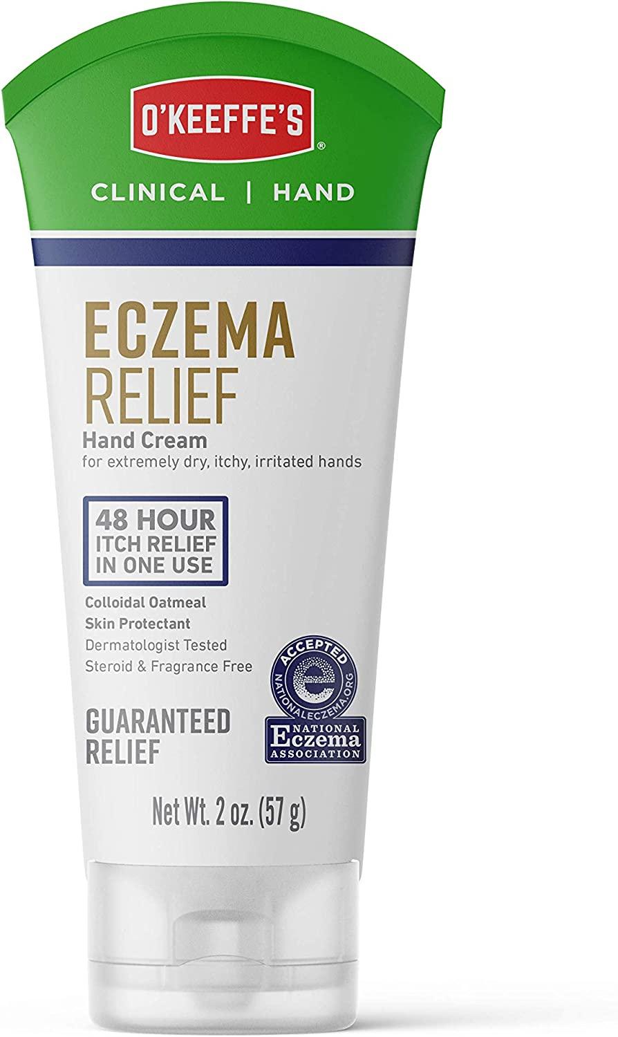 O'Keeffe's Working Hands Hand Cream 3 oz + Eczema Relief Hand Cream 2 ...