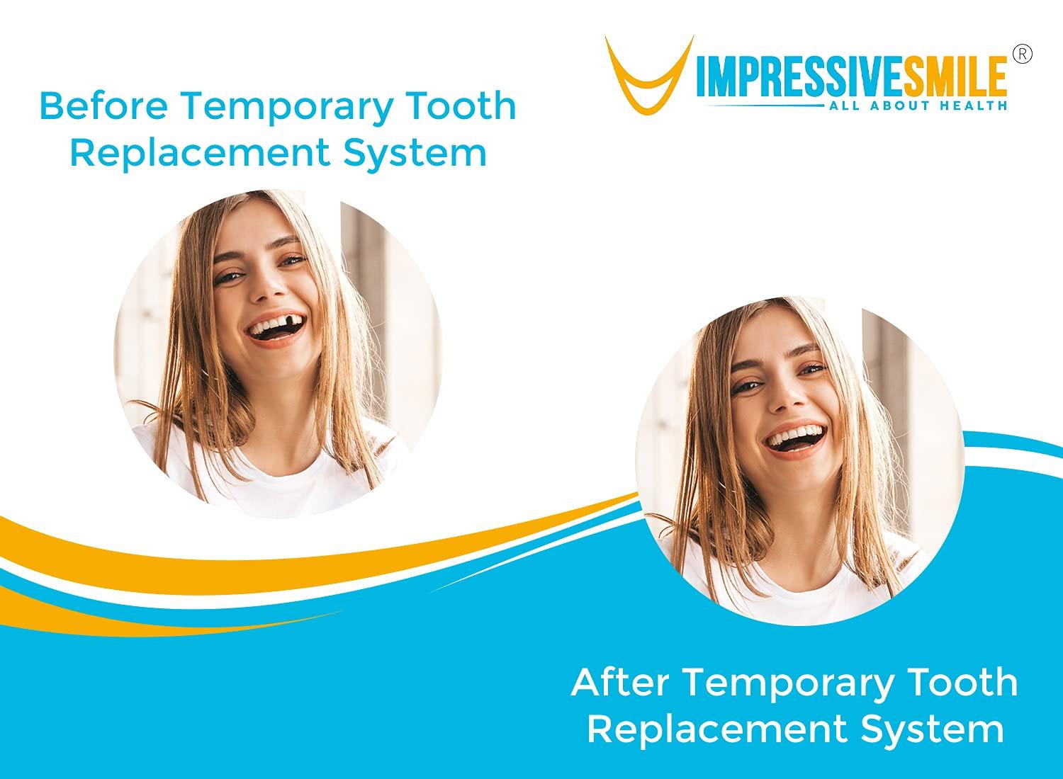 Patient Trusted Temporary Tooth Replacement System by Impressive Smile ...
