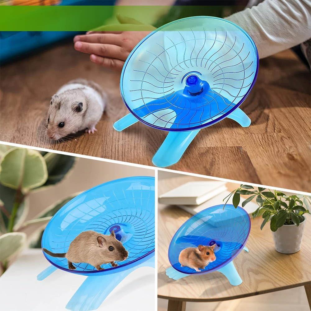 Hamster Wheel Silent Exercise Wheel Plastic Running Wheel for Hamsters ...