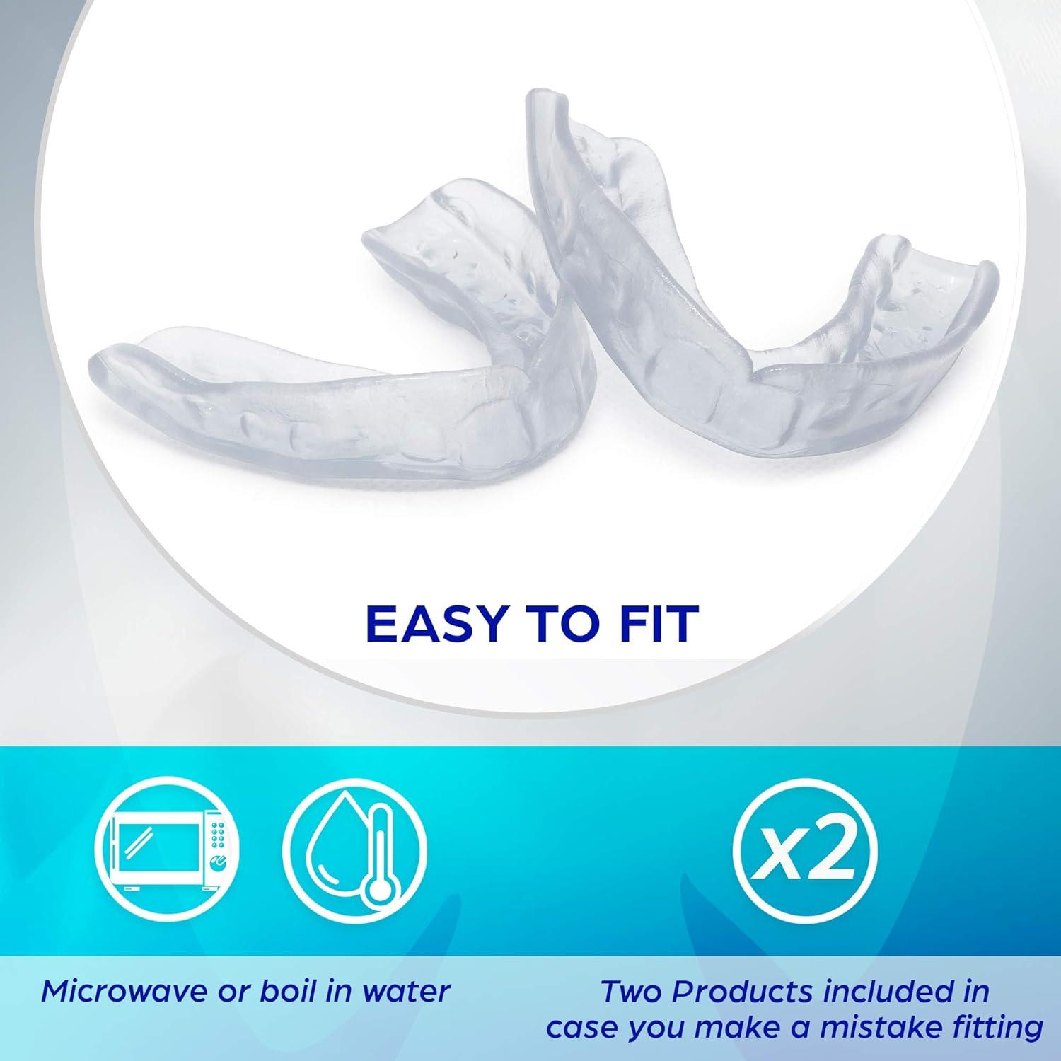 Dental-Defense Professional Dental Guard for TMJ Relief - 2 Pack, Made ...