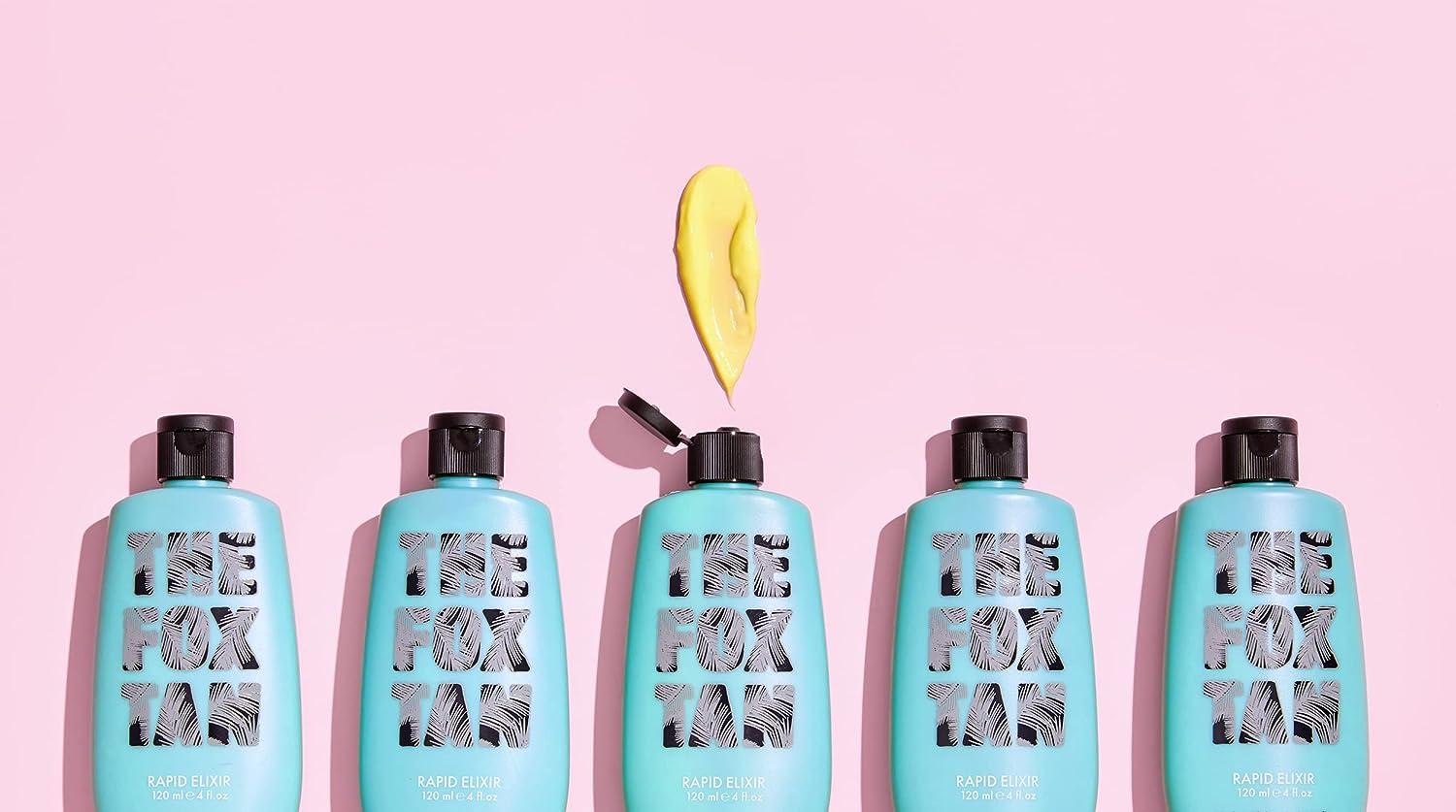 The Fox Tan Rapid Tanning Elixir 120ml - Achieve Golden Glow Quickly ...