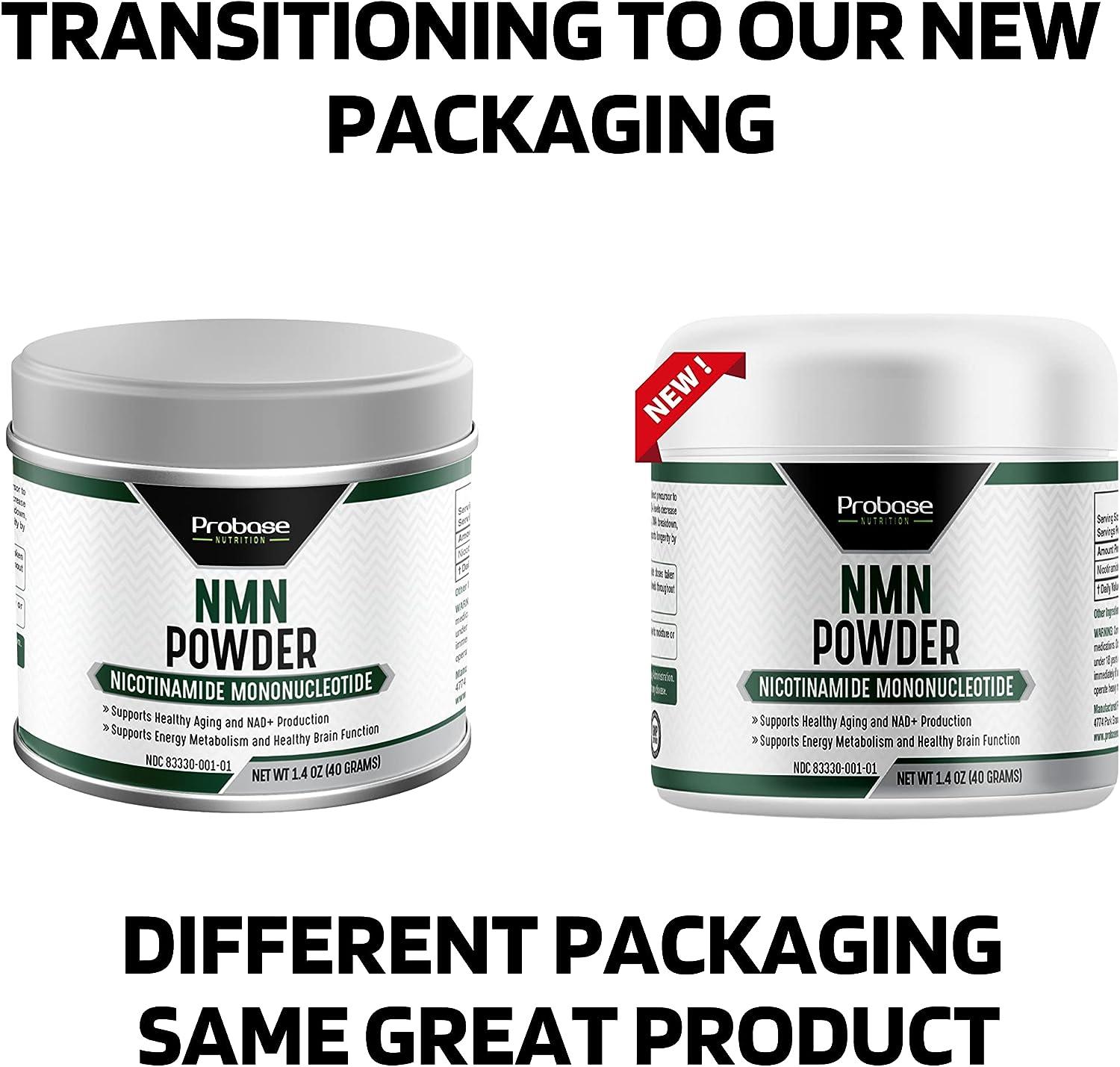 Probase Nutrition Longevity Pure NMN Powder 40g - Pharmaceutical Grade ...