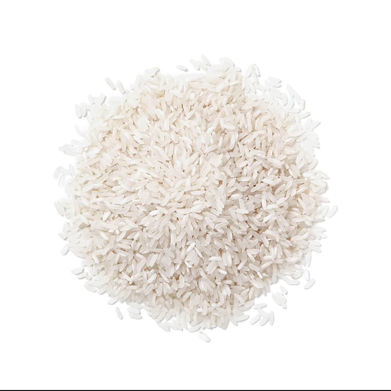 Organic White Jasmine Rice 4lbs | Non-GMO Long-Grain Variety | Raw ...
