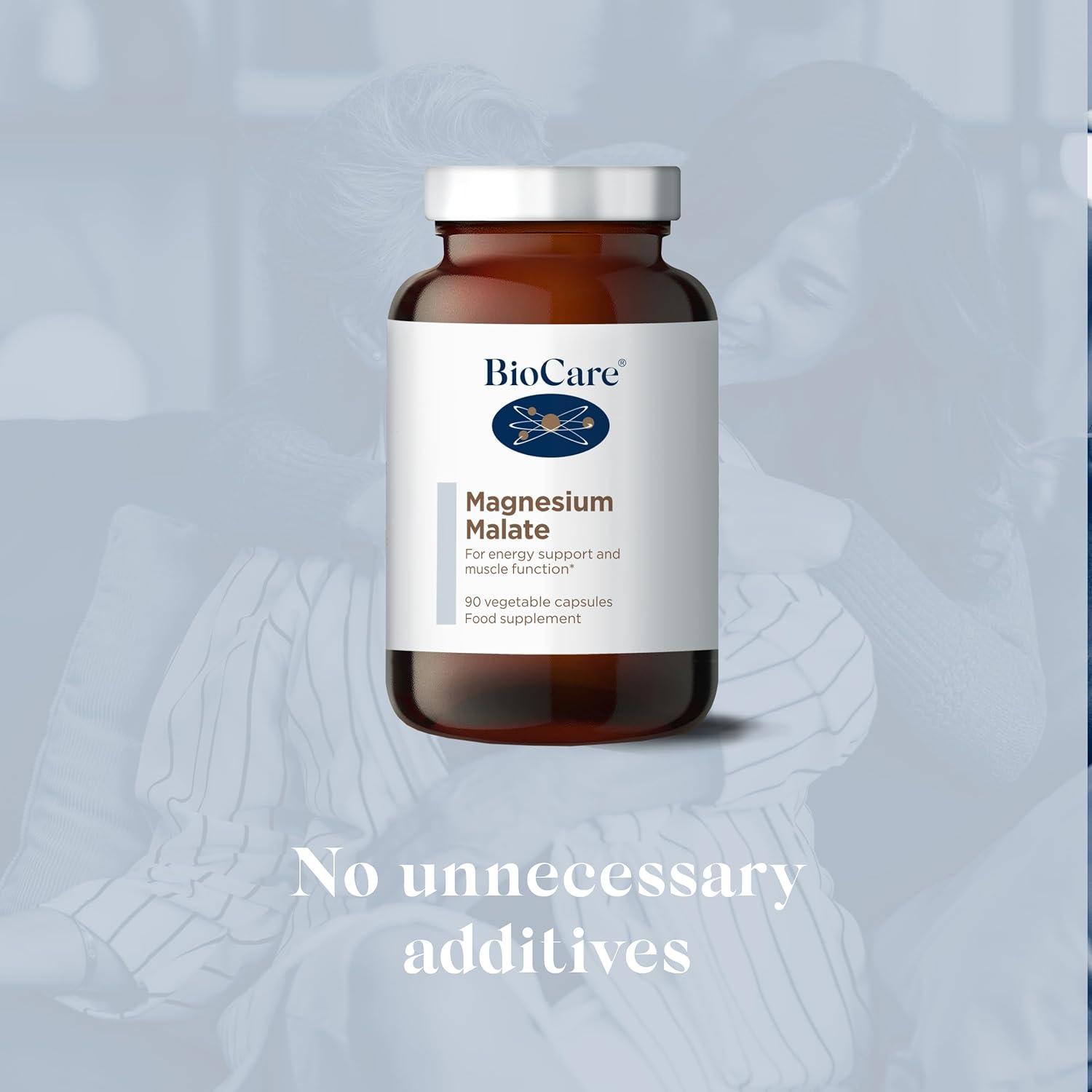 BioCare Magnesium Malate | Energy & Muscle Support | Vegetarian & Vegan ...