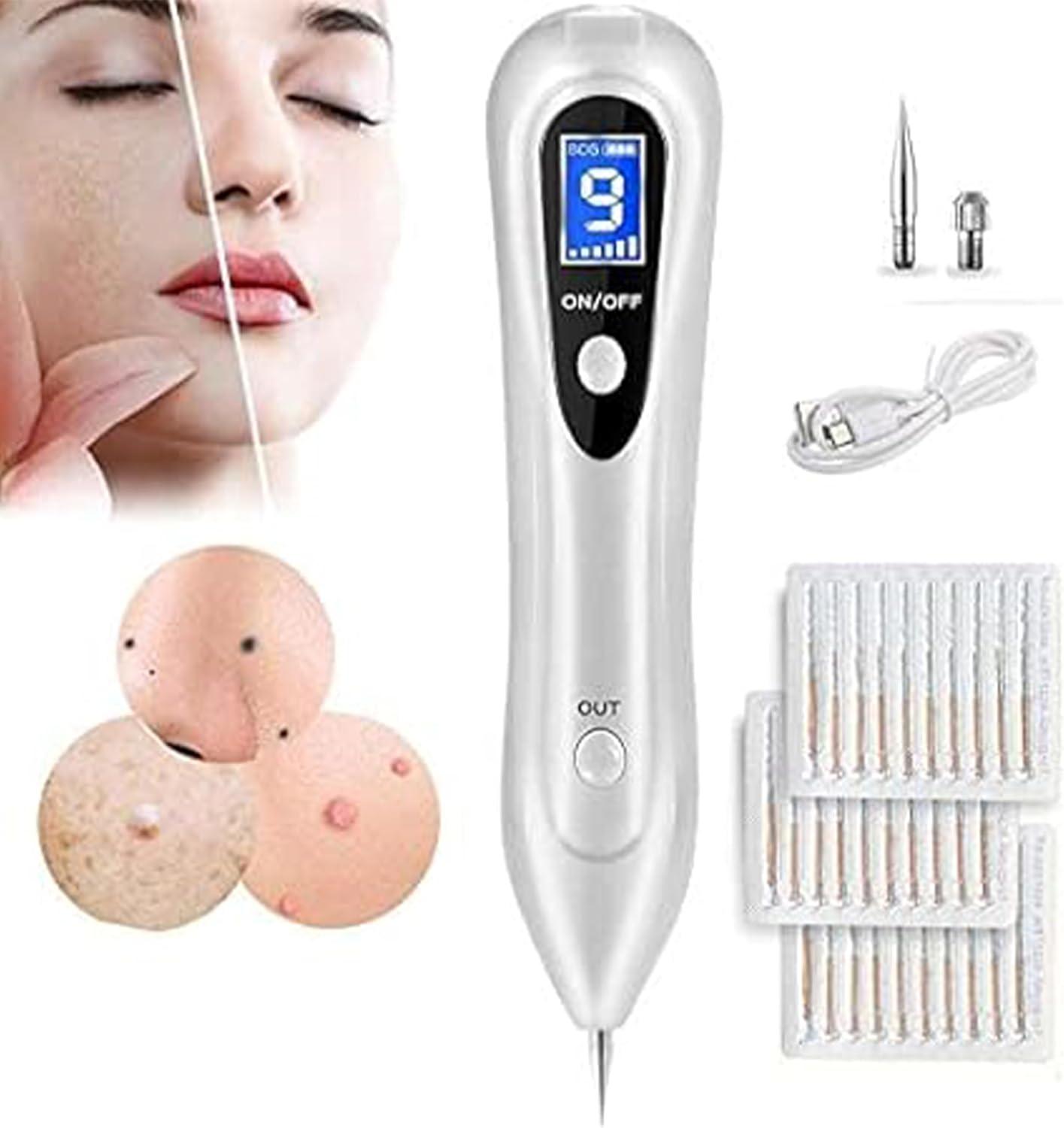 LARALA Skin Tag Removal Pen Skin Tag Removal Kit Mole Remover with 9 ...