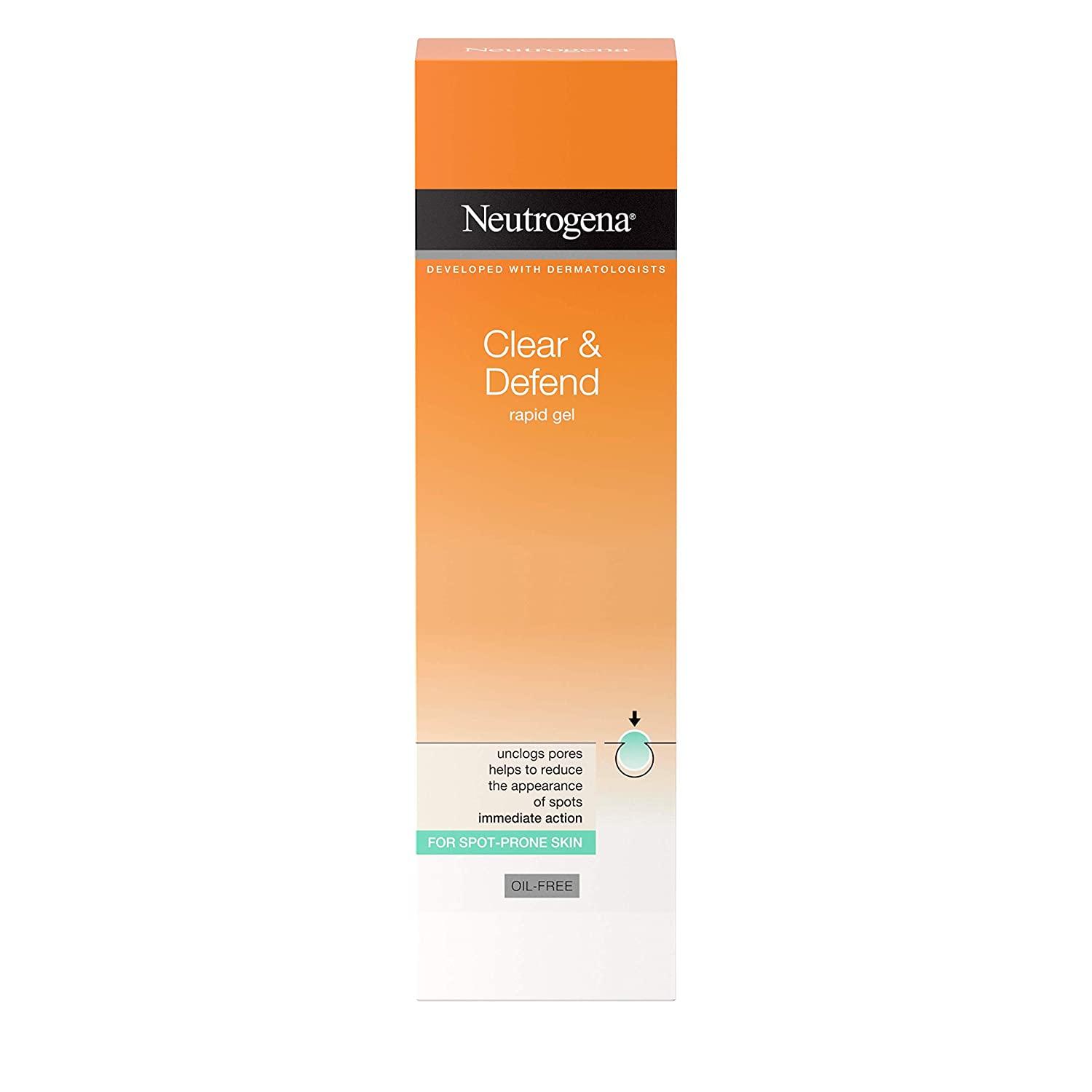 Neutrogena Clear & Defend Rapid Clear Treatment 15ml - Fast-acting acne ...