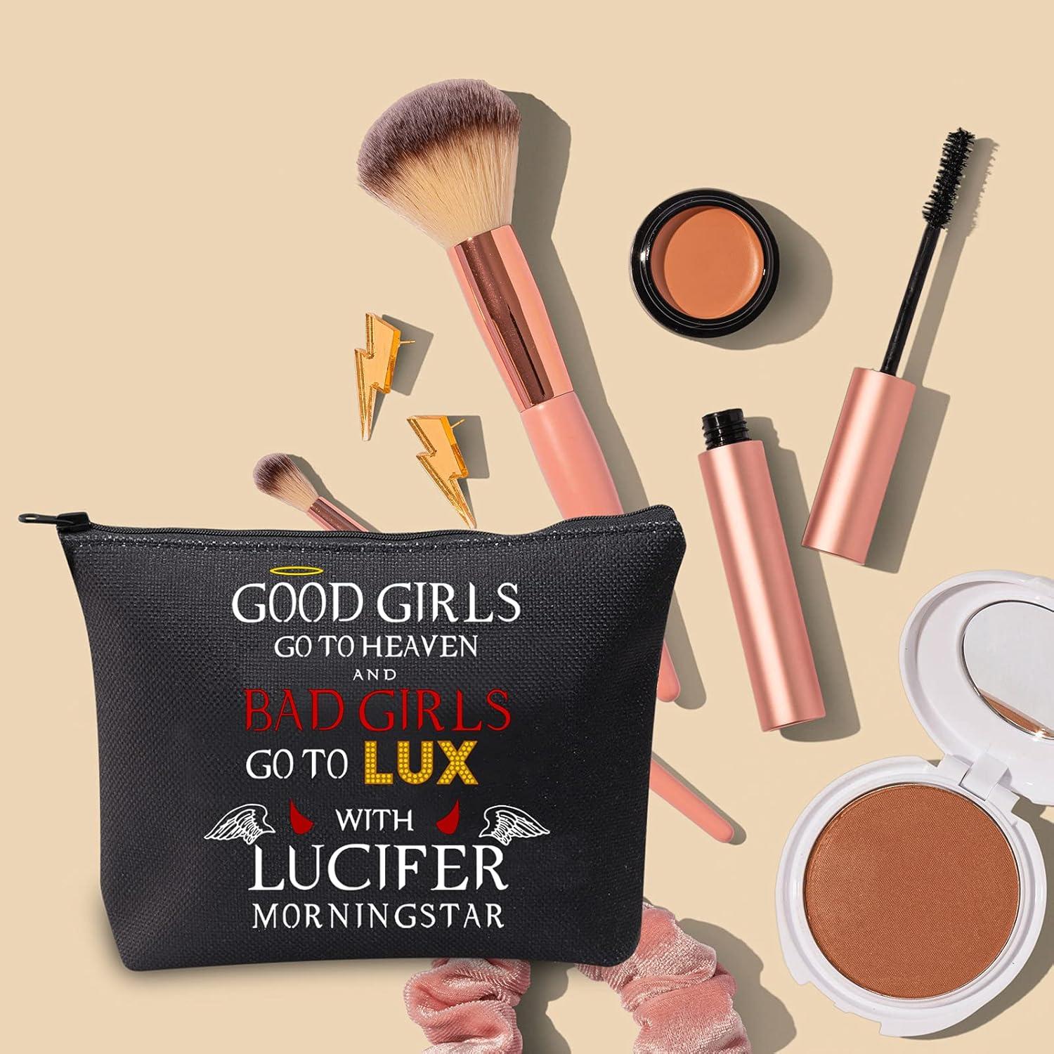 Lucifer TV Show Merchandise: Nightclub Makeup Bag & Unique Gifts for ...