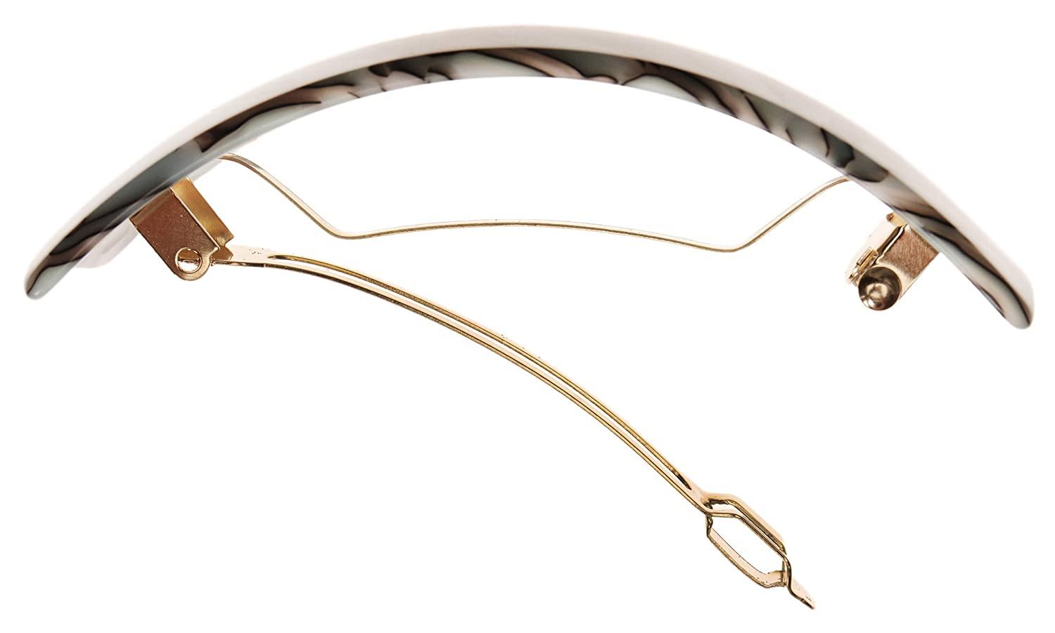 France Luxe Rectangle Volume Barrette - South Sea | Stylish Hair ...