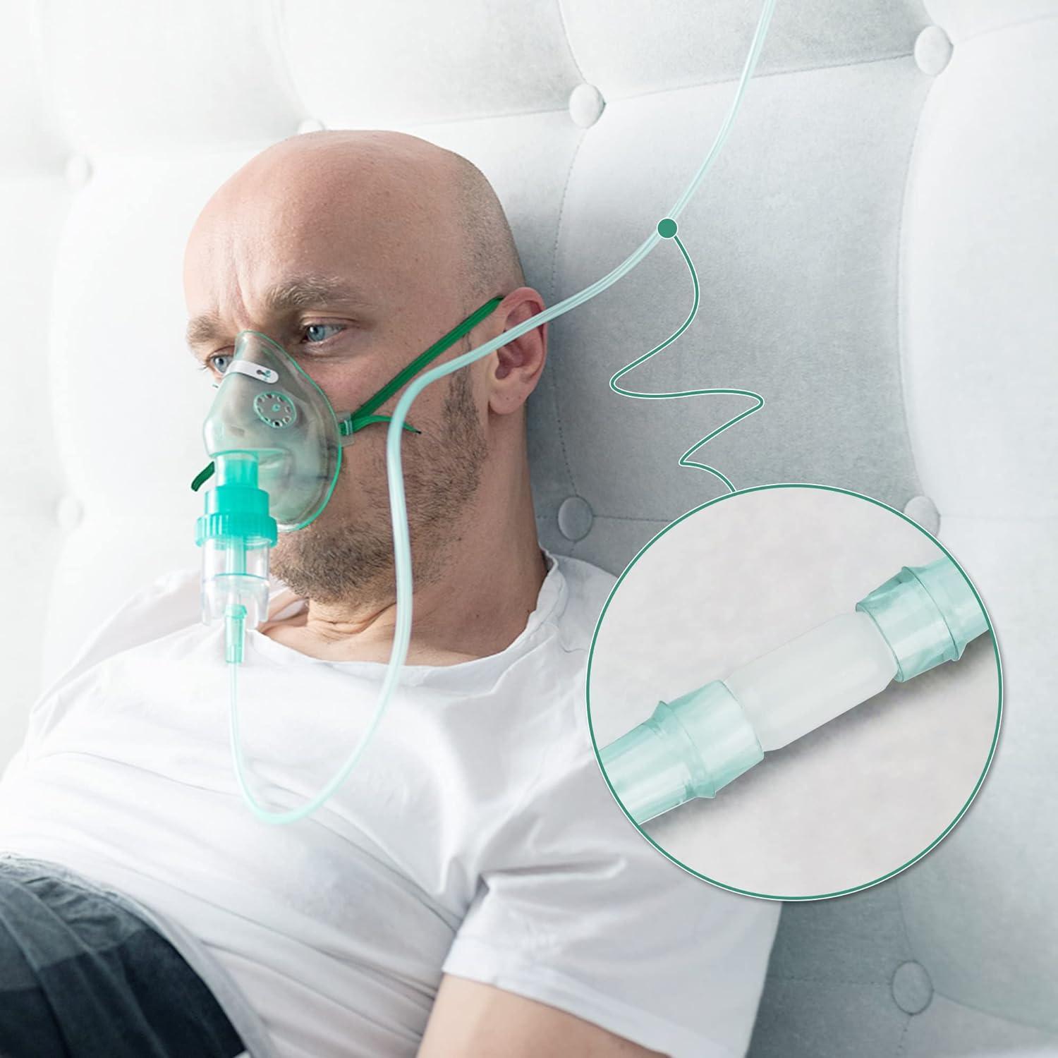 10 Pack Oxygen Swivel Connectors - 360 Rotation for Tube Cannula ...