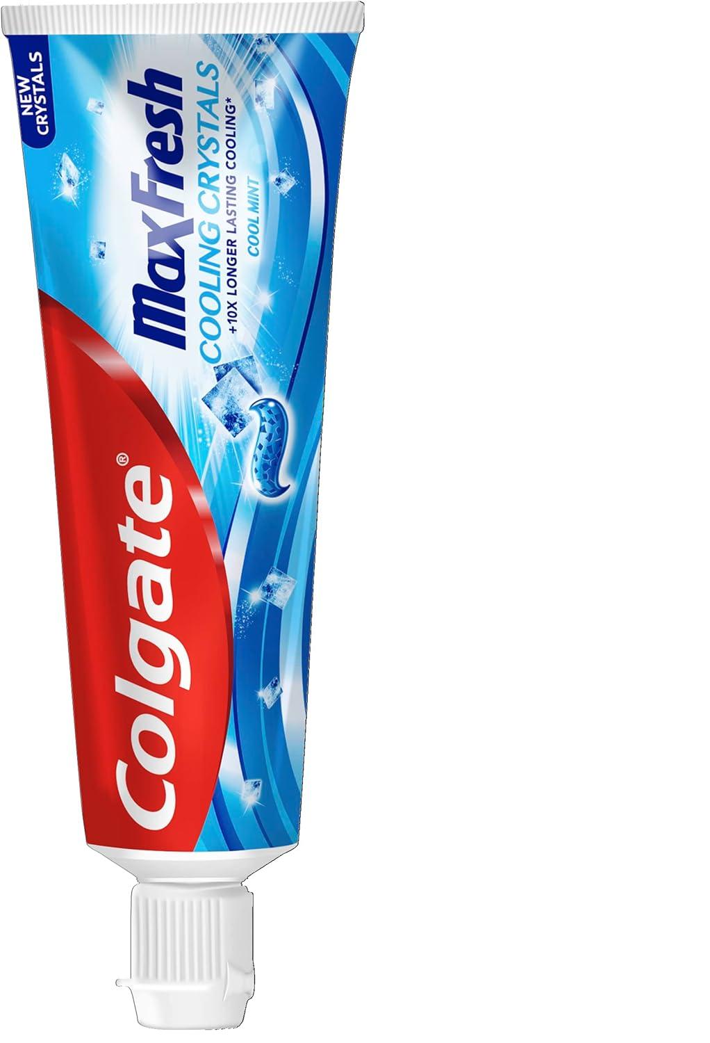 Buy Colgate Max Fresh Cooling Crystals Toothpaste 12x75 ml - Long ...